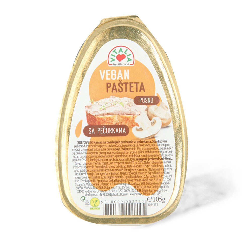 Posebna ponuda | Pasteta soja/pecurke veget.Vitalia 105g | Maxi