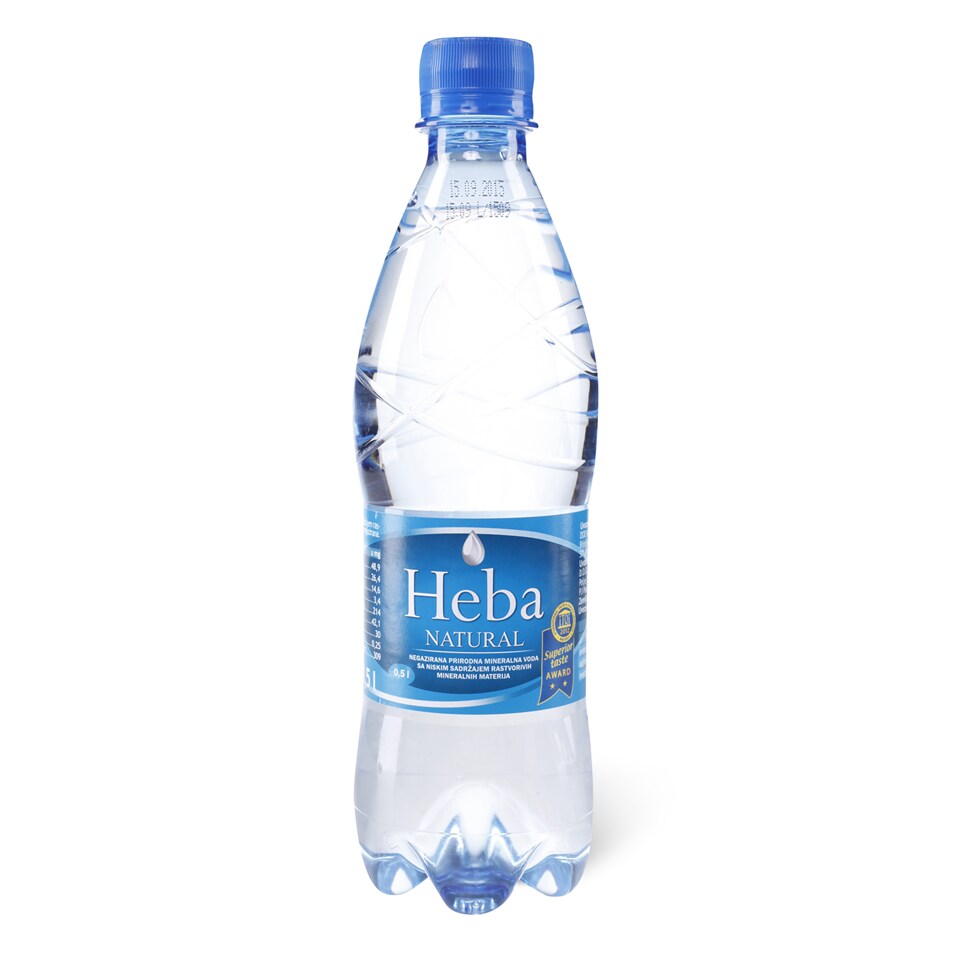 Heba | Voda negazirana Natural Heba pet 0.5l | Maxi