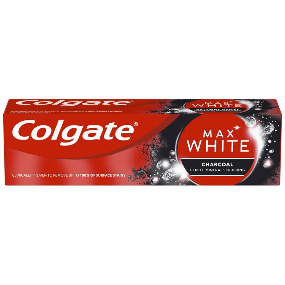 Colgate | Pasta za zube Colgate MaxWh.Charcoal75ml | Maxi