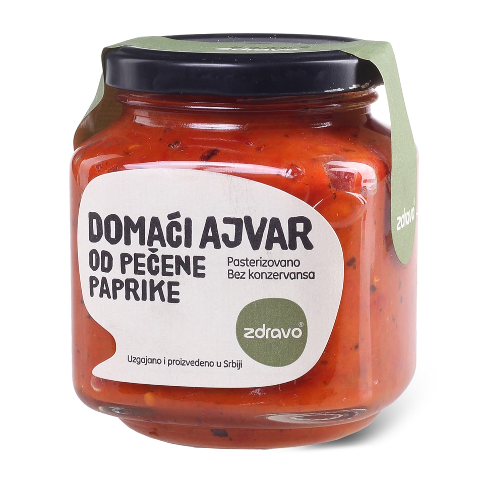 Zdravo | Ajvar domaci od pec.paprike Zdravo 310g | Maxi