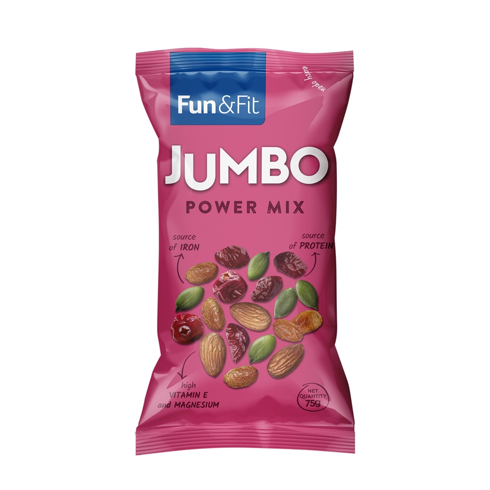 Fun&Fit | Power mix Jumbo 75g | Maxi