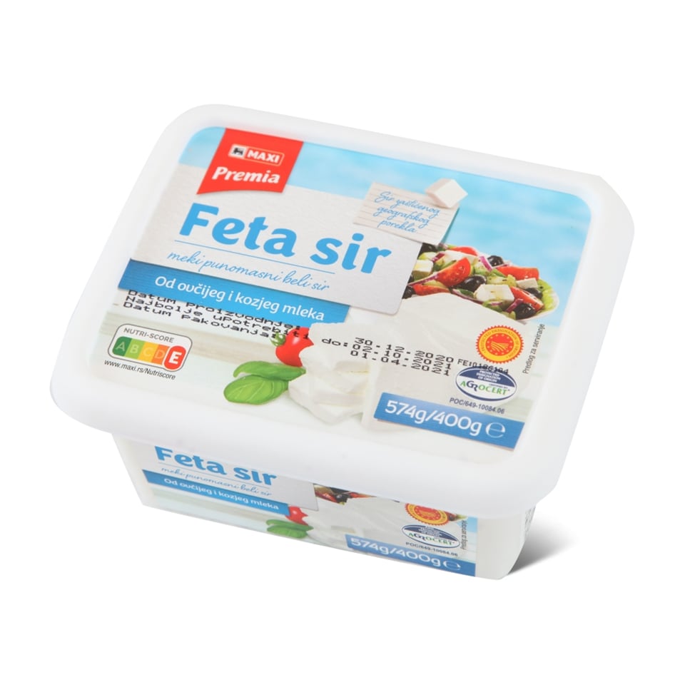 Maxi | Sir Feta Premia grcka 400g | Maxi
