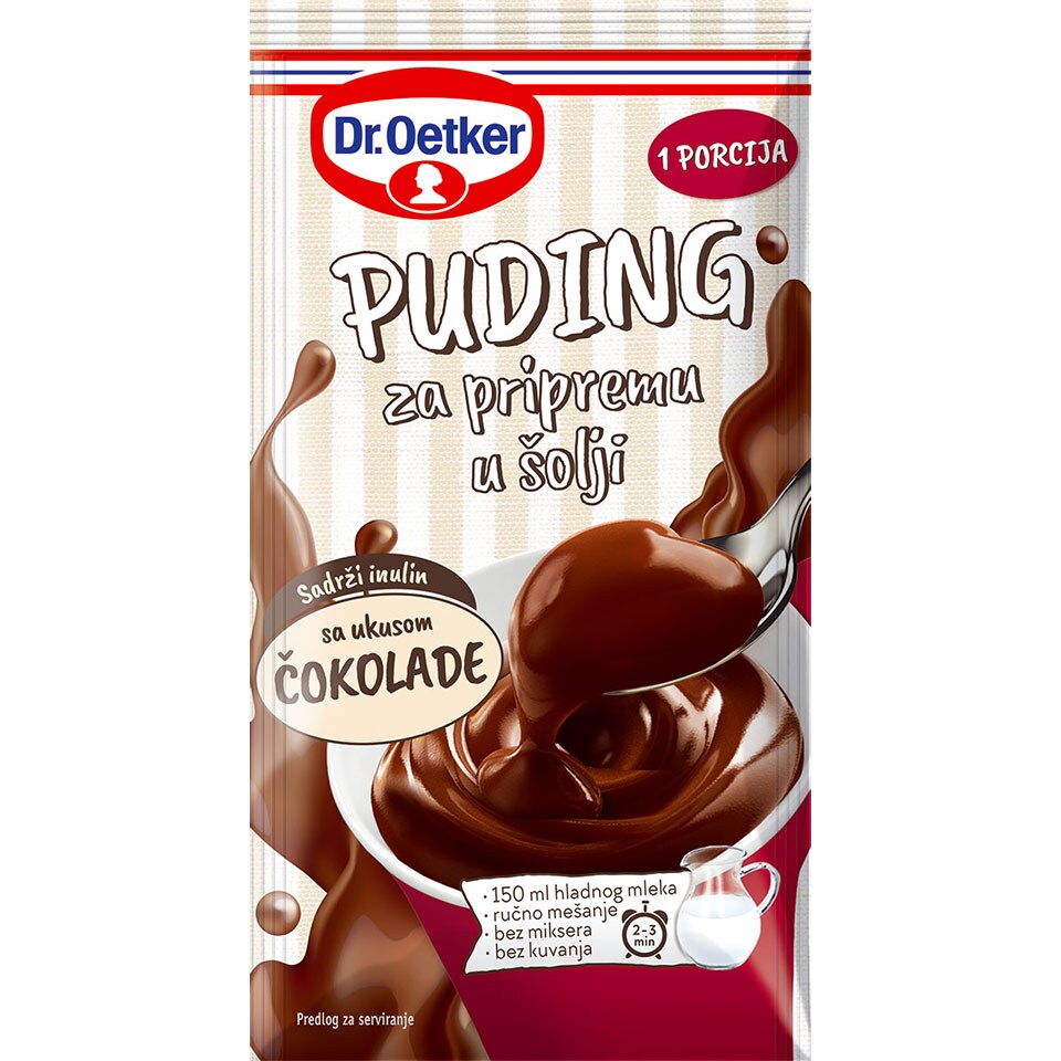 Dr Oetker | Puding priprema u solji cokolada Dr. Oetker 35g | Maxi