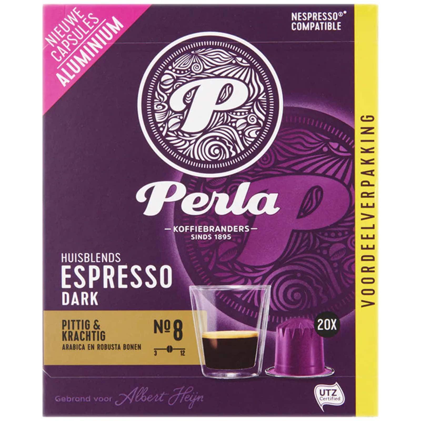 Perla | Kafa Espresso Dark Nesp.Alu Perla 20caps | Maxi
