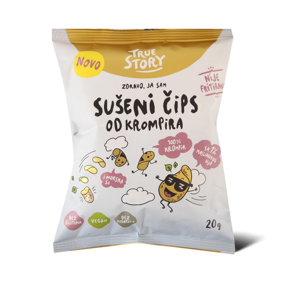True story | Suseni cips od krompira True Story 20g | Maxi