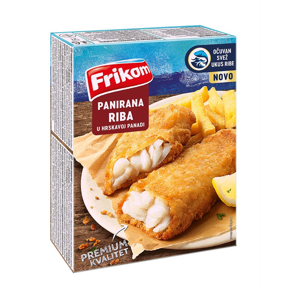Frikom | Komadi ribe u hrsk.panadi Frikom 240g | Maxi