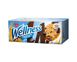 Wellness | Keks Wellness integr.komadici cok.210g | Maxi