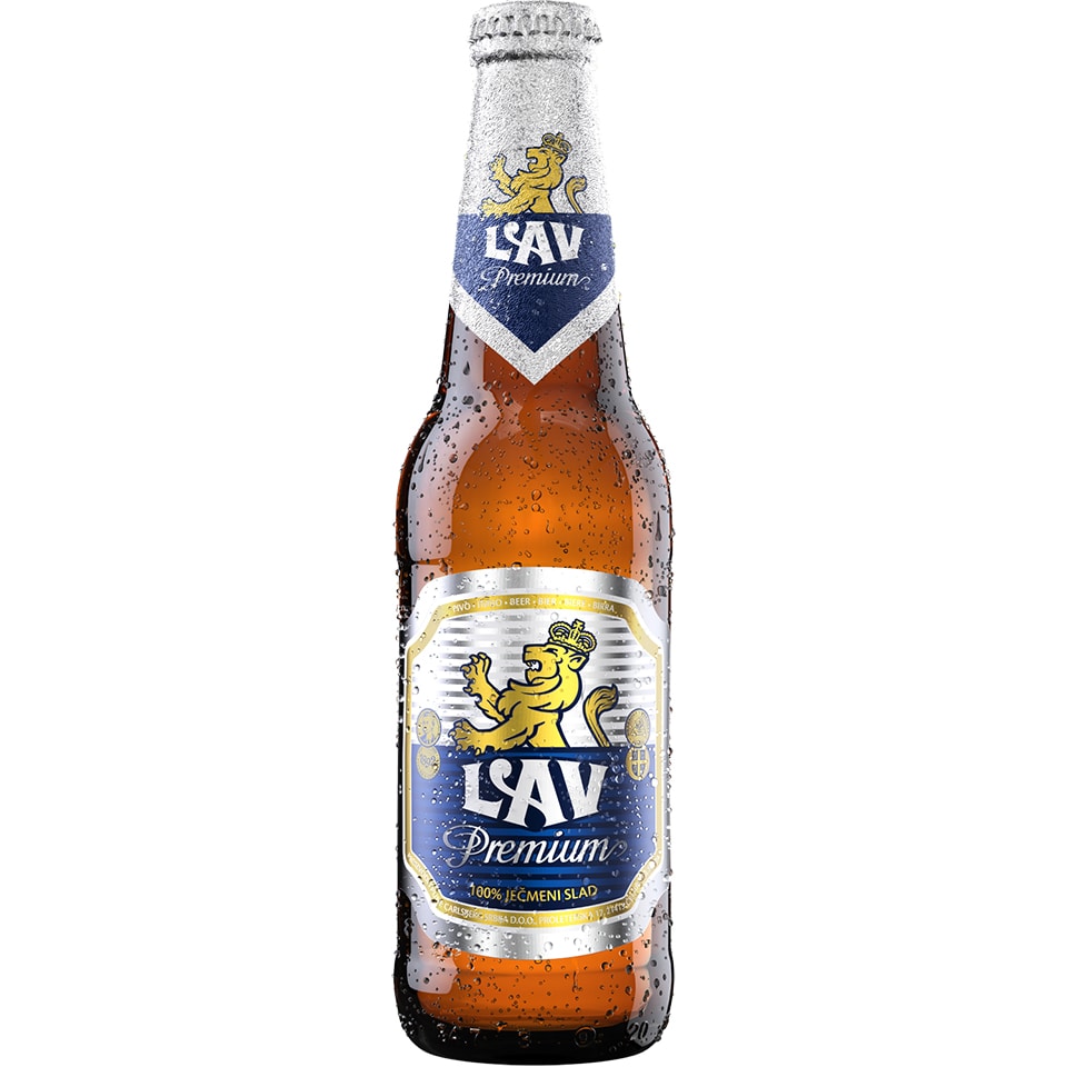Lav | Pivo Lav Premium NRB 0,33l | Maxi