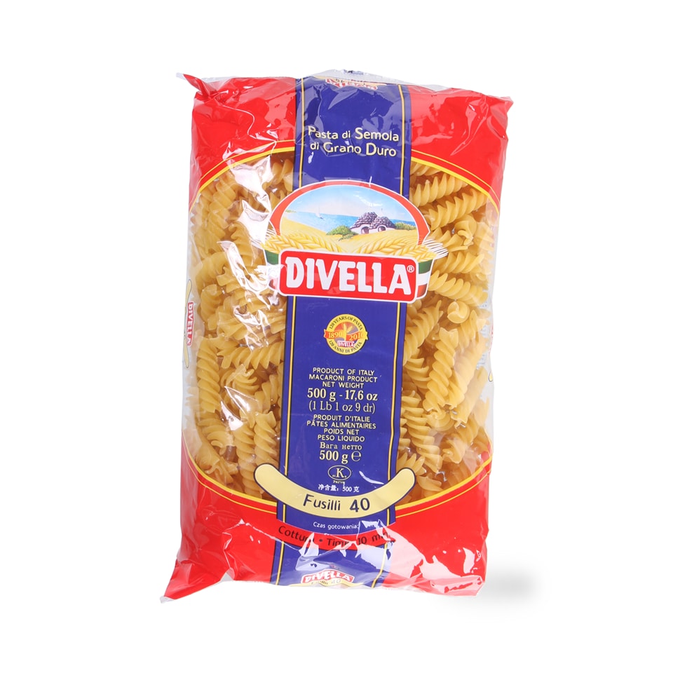 Divella | Testenina Fusilli 40 Divella 500g | Maxi
