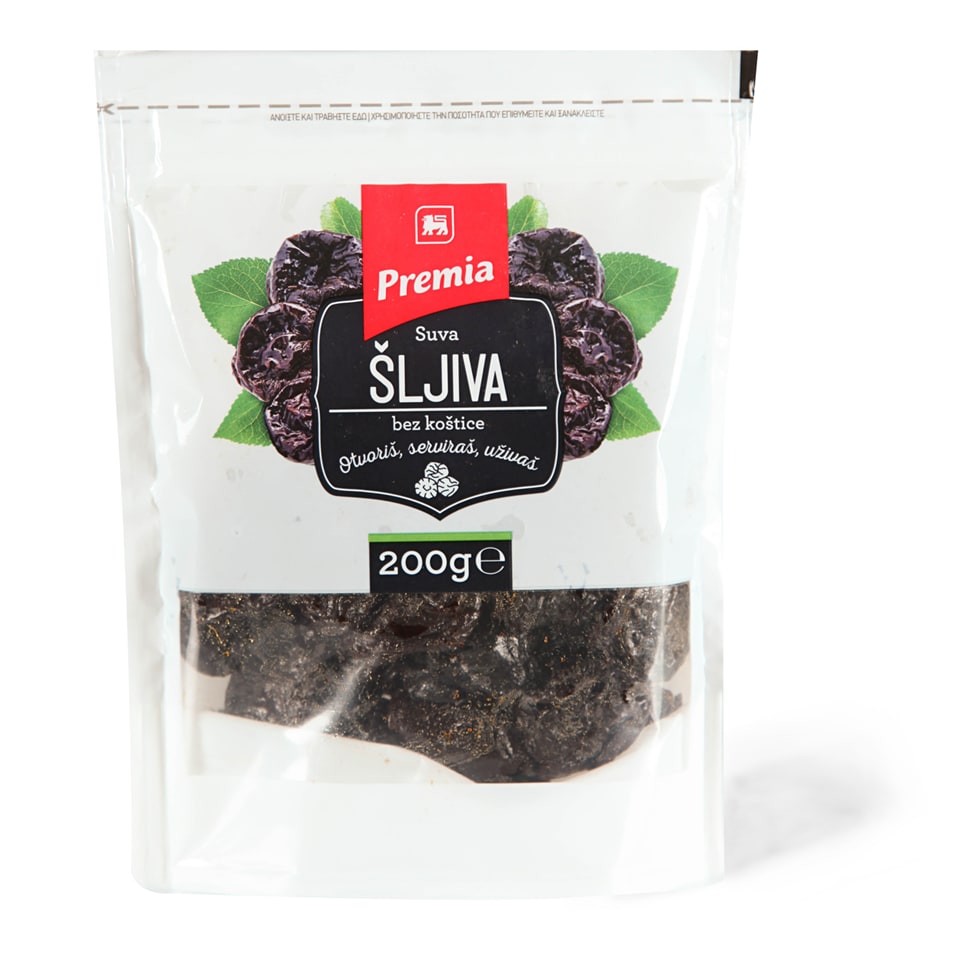 Premia | Suva sljiva bez kostice Premia 200g | Maxi