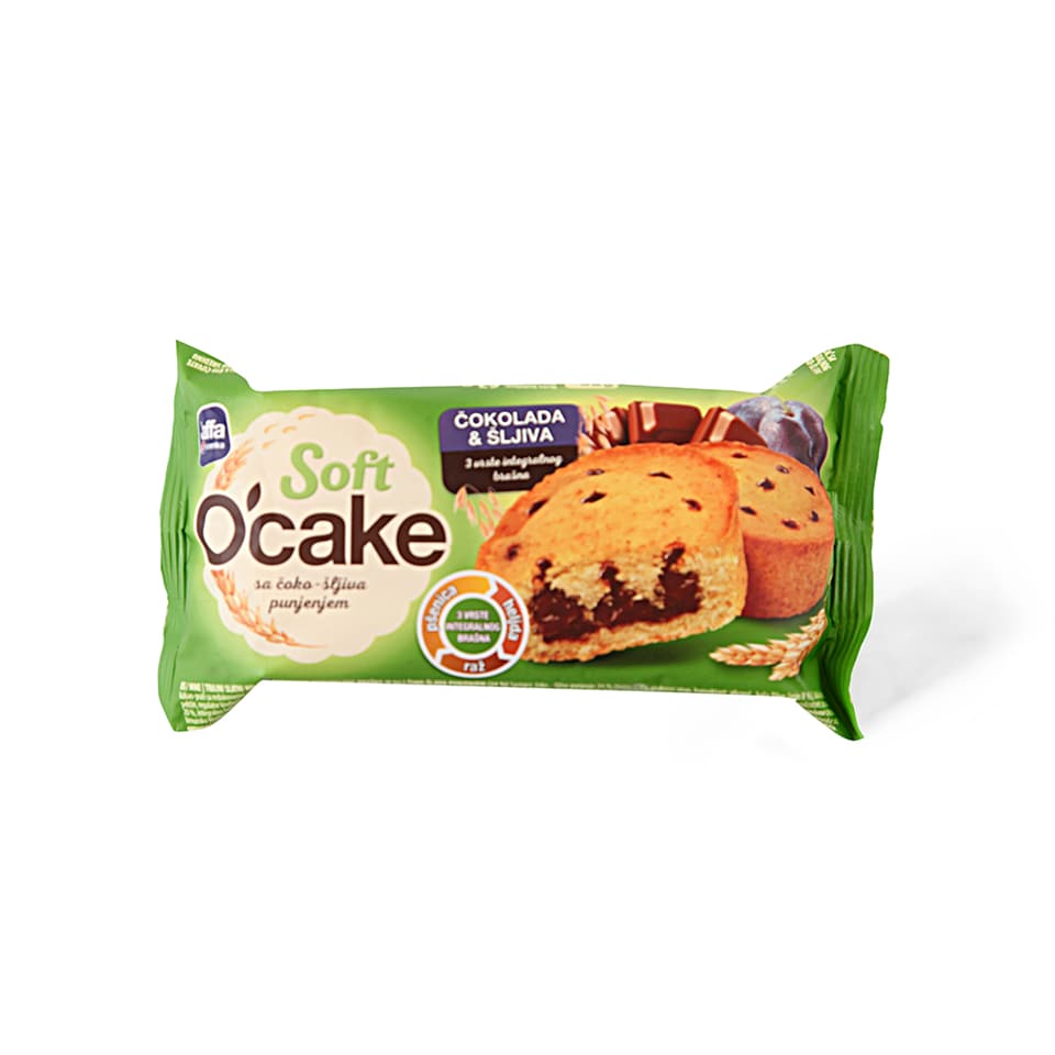 O`Cake | Keks integralni coko sljiva O`Cake 62g | Maxi