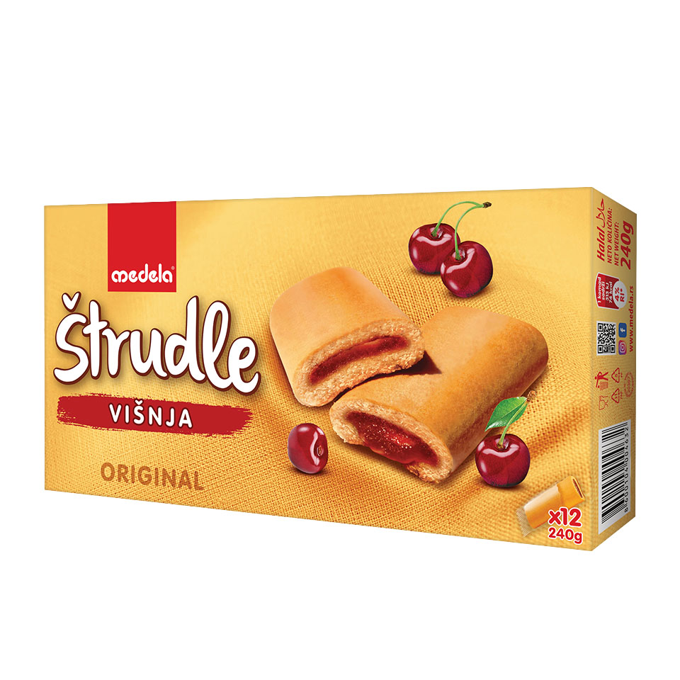 Medela | Strudle visnja Medela 240g | Maxi