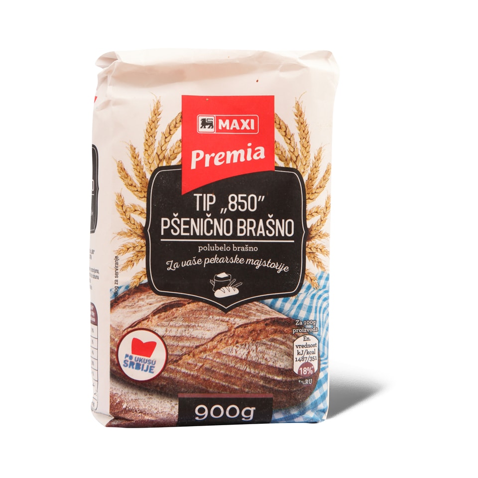 Maxi | Brasno psenicno T-850 Maxi 900g | Maxi