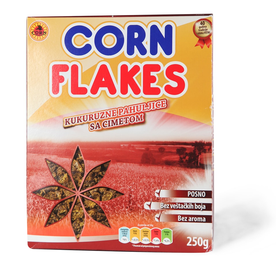 Corn Produkt | Corn Flakes cimet Corn Product 250g | Maxi