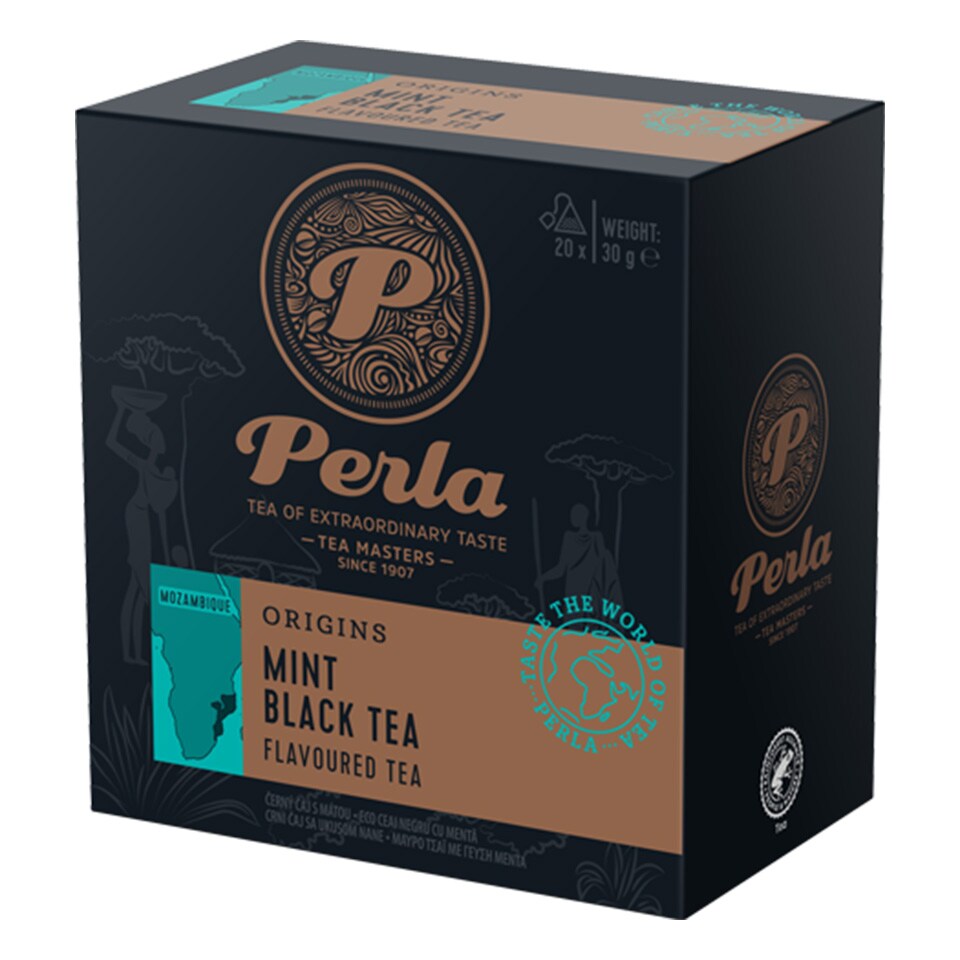 Perla | Crni caj sa ment.BIO Mozambik Perla 30g | Maxi