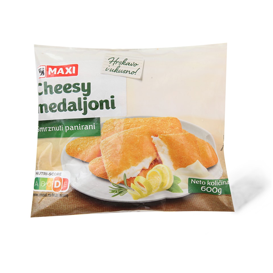 Maxi | Cheesy medaljoni Maxi 600g | Maxi