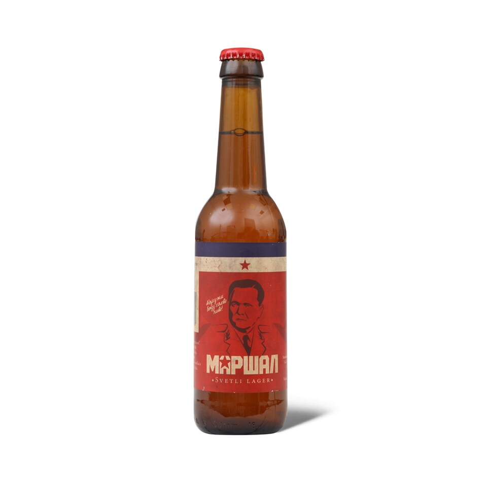 Fabrika Piva | Pivo lager Marsal Pivara Fabrika 0.33l | Maxi