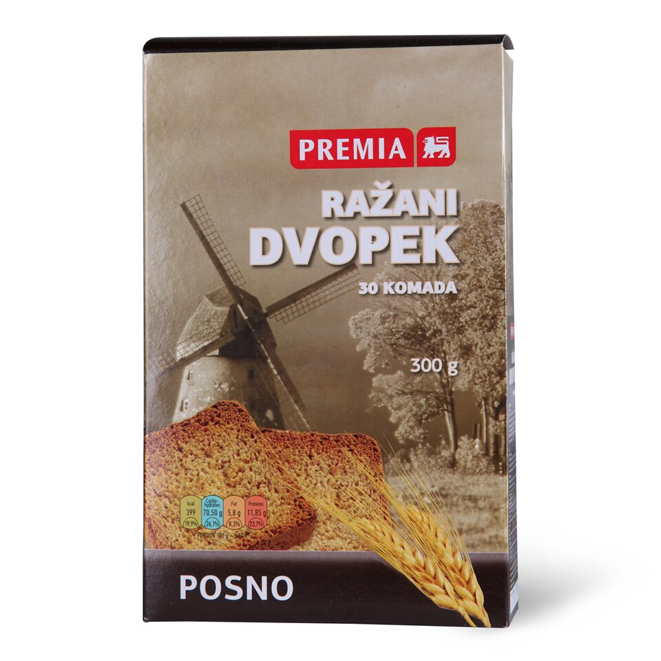 Maxi pekara pakovani proizovd | Dvopek razani Maxi 300g | Maxi