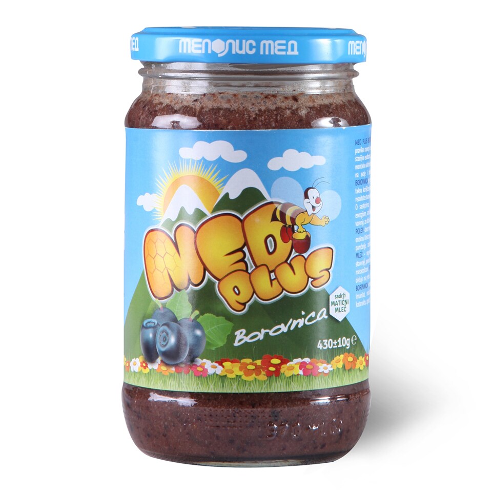 Mepolis | Med Plus Borovnica 430g | Maxi