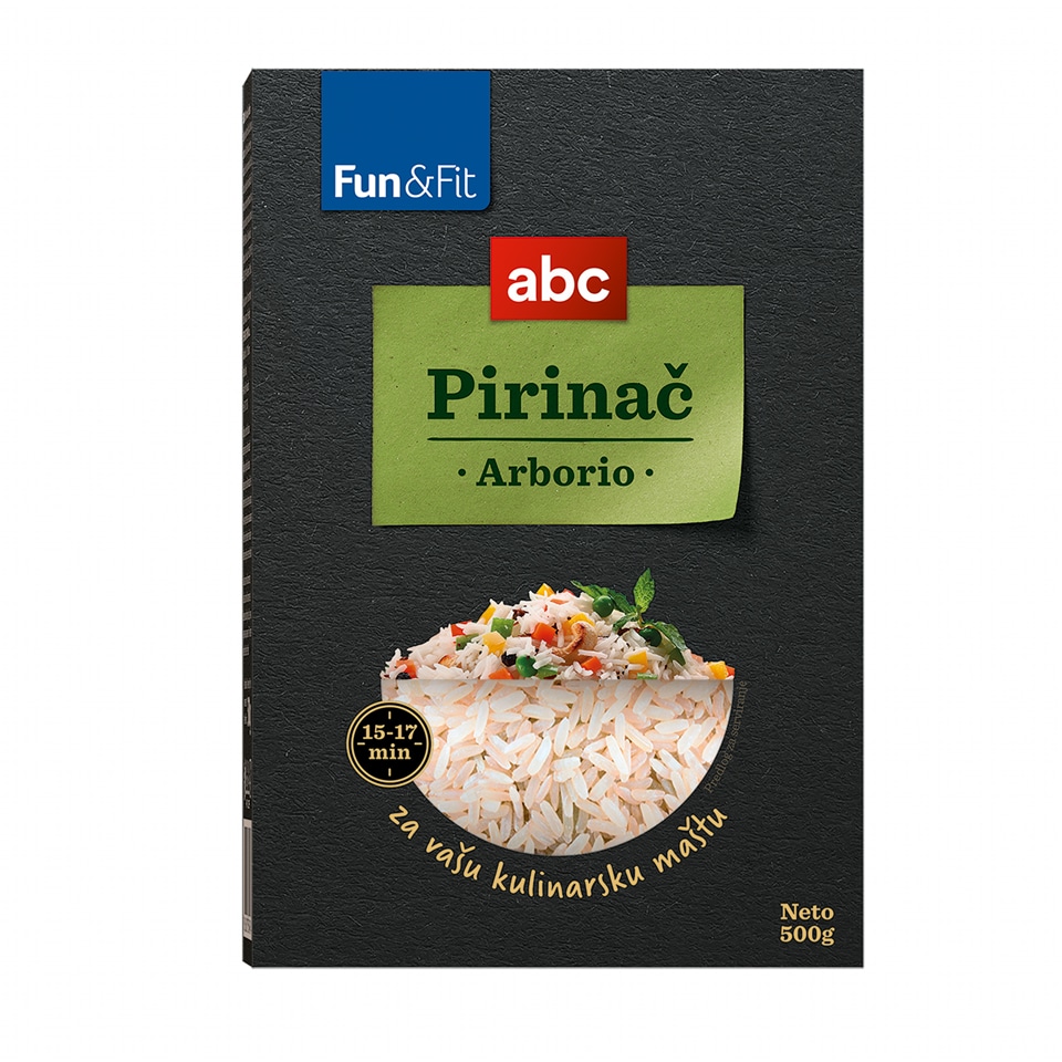 Fun&Fit | Premium pirinac Arborio ABC 500g | Maxi