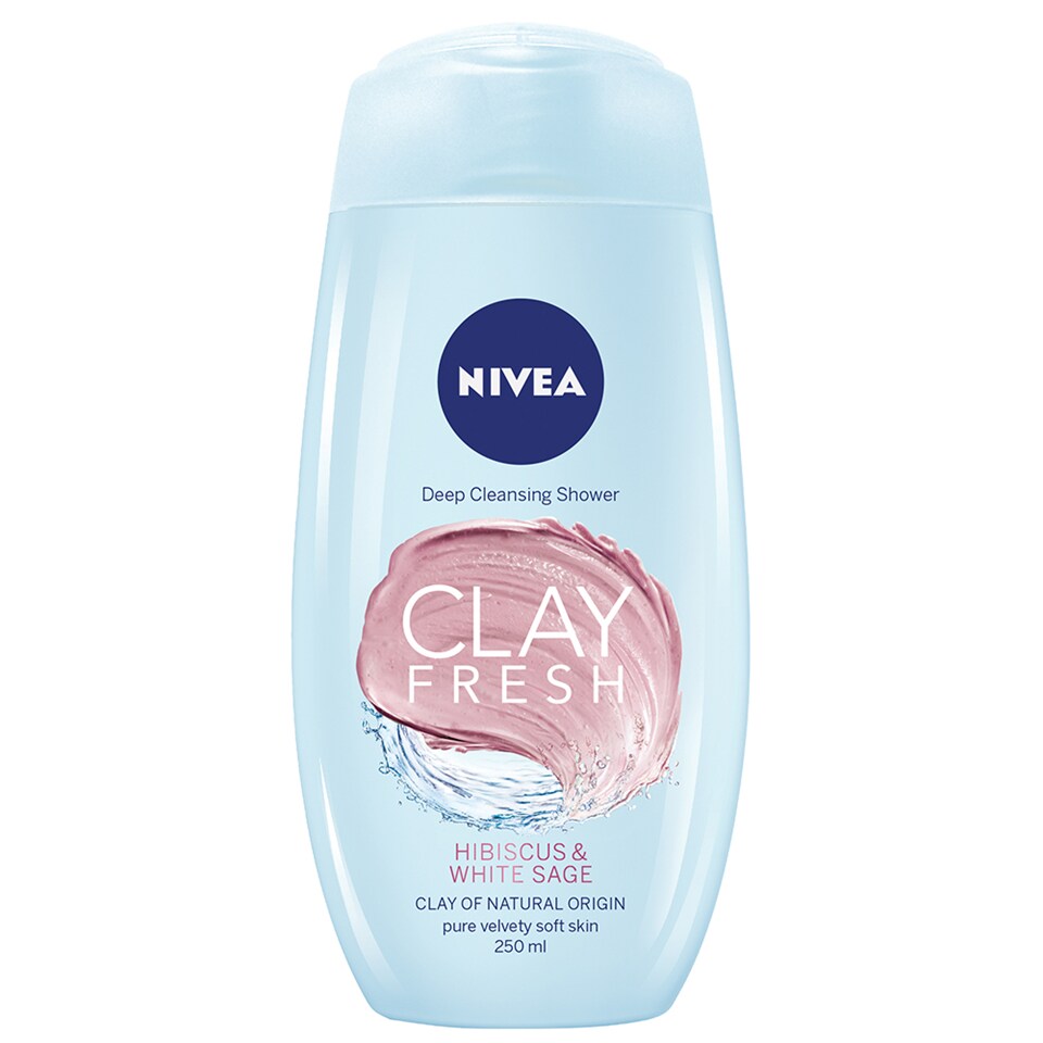 Nivea | Gel/tus.Nivea clay hibisk.i zalf.250ml | Maxi