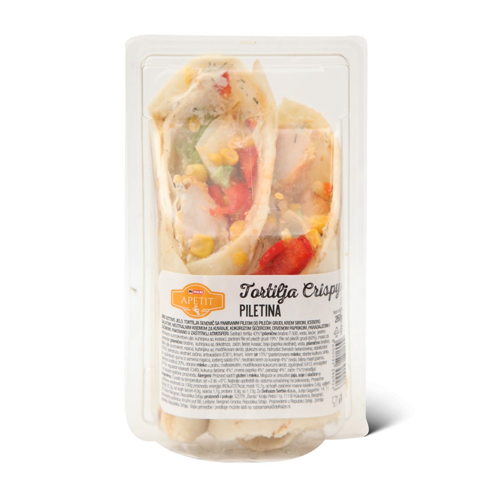 Premia | Tortilja Crispy piletina 260g | Maxi