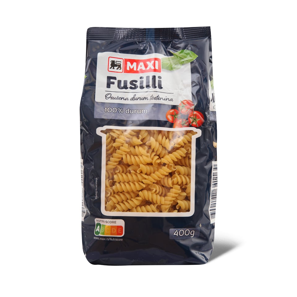 Maxi | Fusilli Maxi 400g | Maxi