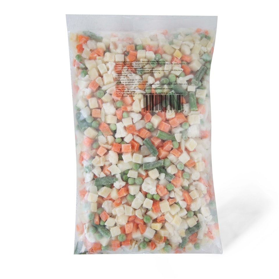 Grande Adriatic food | Smrznuta mesavina za corbu 1kg | Maxi