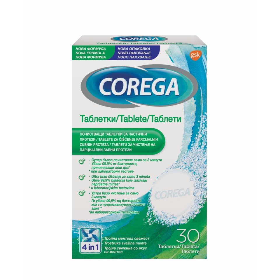Corega | Tablete/proteze bio parts Corega 30kom | Maxi