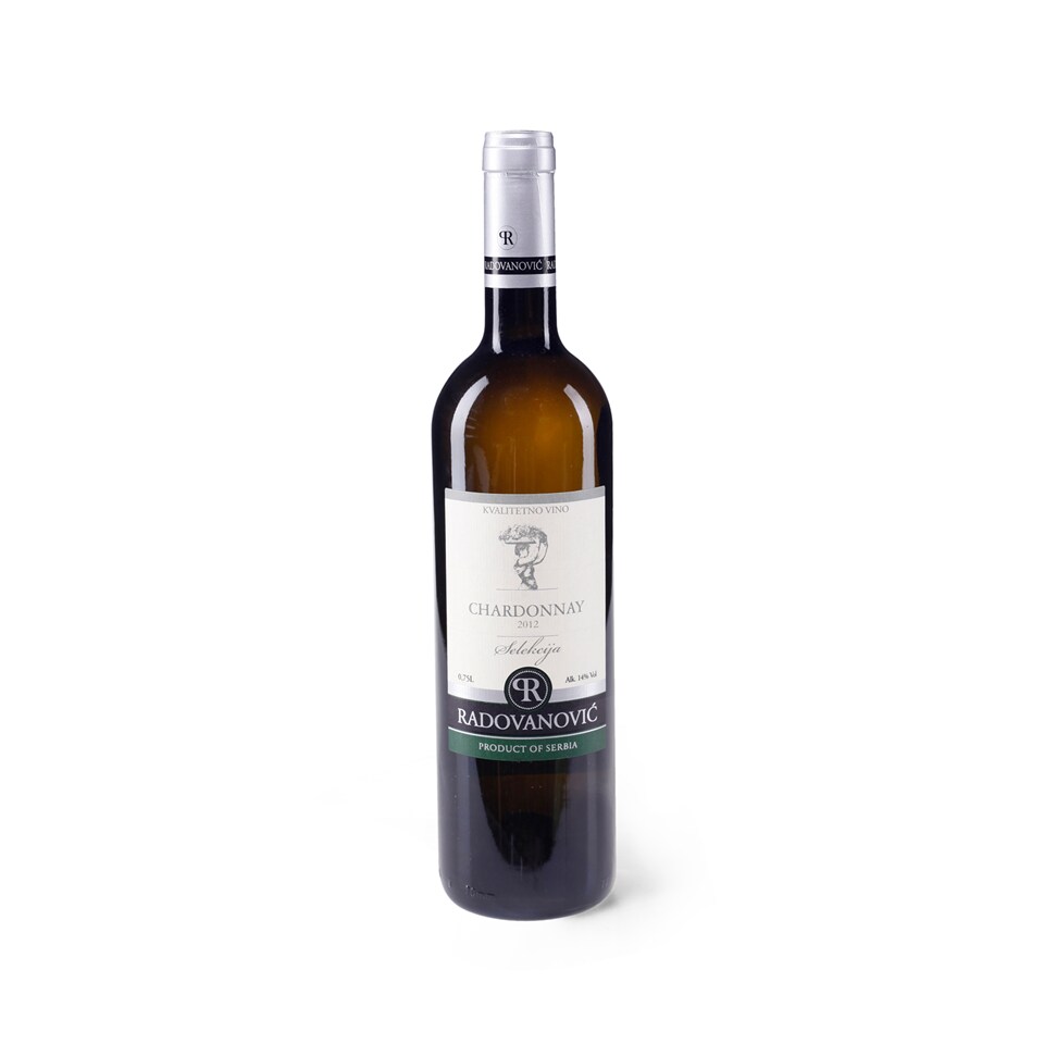 Mali podrum Radovanovic | Vino belo Chard.barik Radovanovic 0.75l | Maxi