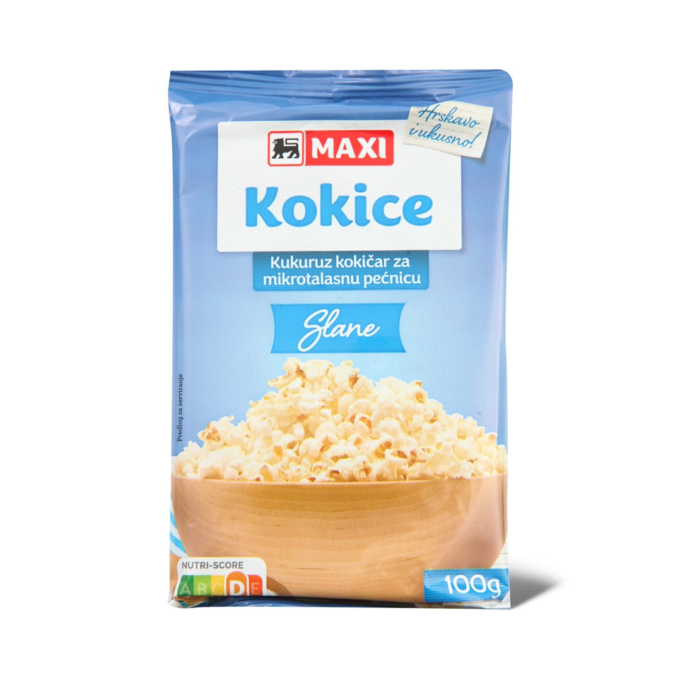 Maxi | Kokice za mikrot-slane Maxi 100g | Maxi