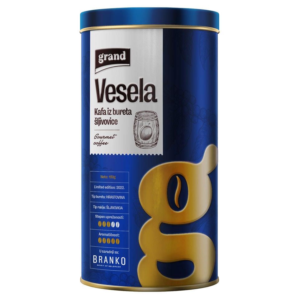 Gold | Tradicionalna kafa Vesela Grand 150g | Maxi