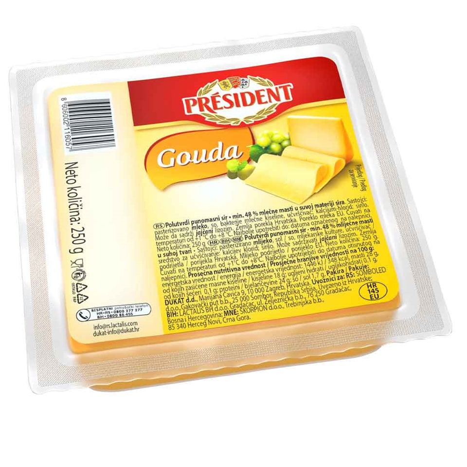 President | President Gouda 250g | Maxi