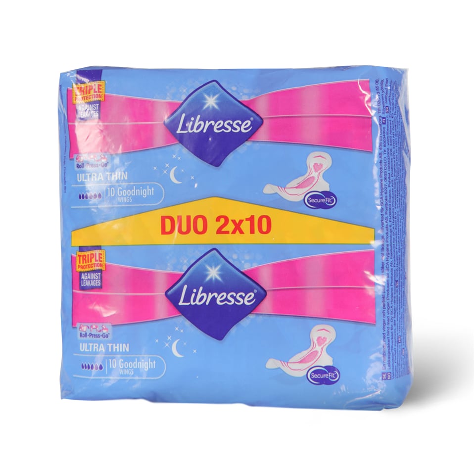 Libresse | Ulosci Libresse Ultra Duo Goodnight 20/1 | Maxi