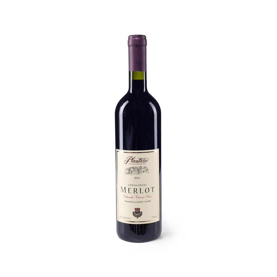 Plantaze | Vino crveno Merlot Plantaze 0,75l | Maxi