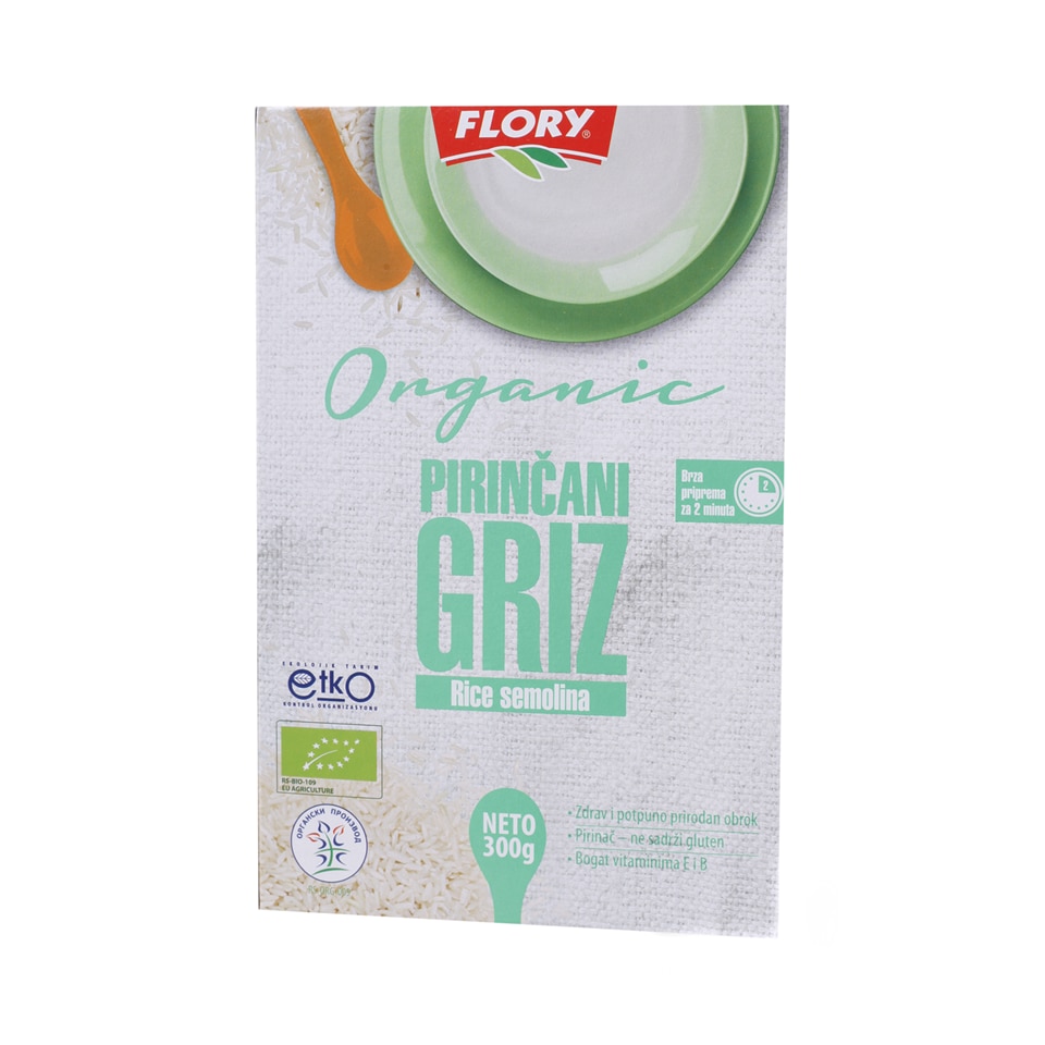 Flory | Pirincani griz Organic Flory 300g | Maxi