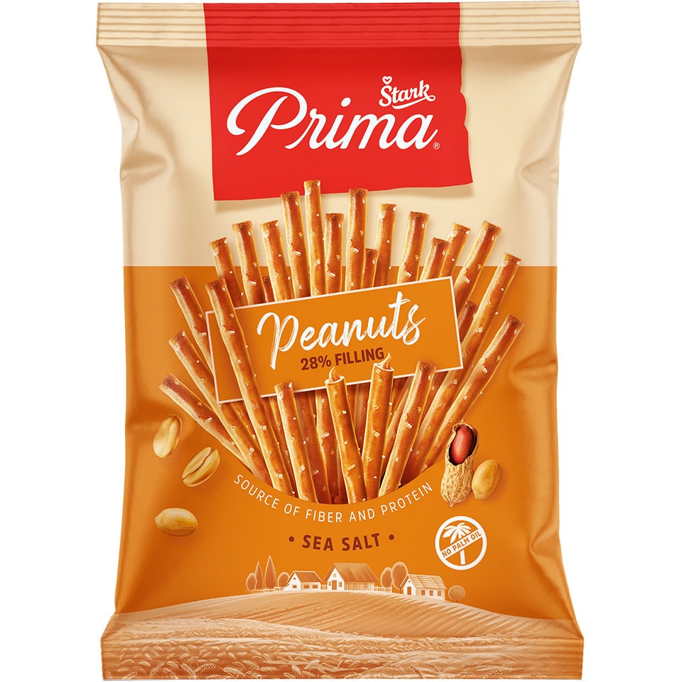 Prima | Slani stapici sa kikirikijem Prima 100g | Maxi