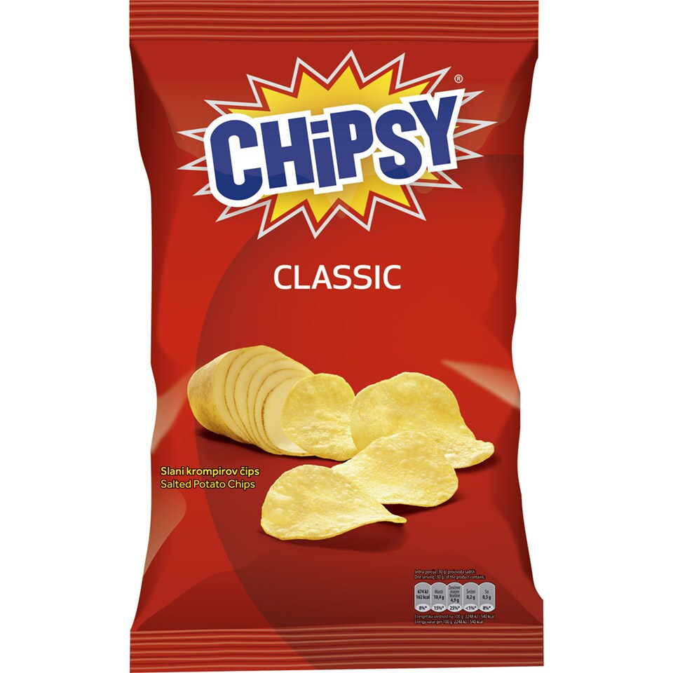 Chipsy | Cips slani Chipsy 150g | Maxi