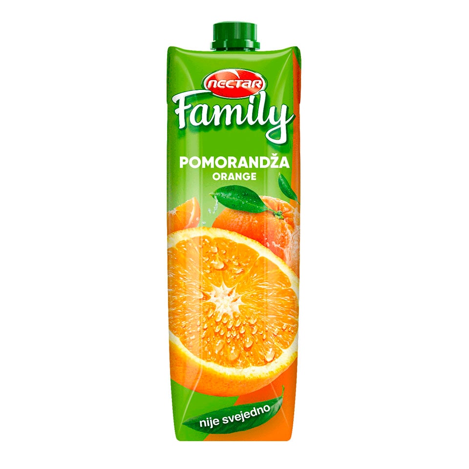 Family | Sok pomorandza Family Nectar 1l TP | Maxi
