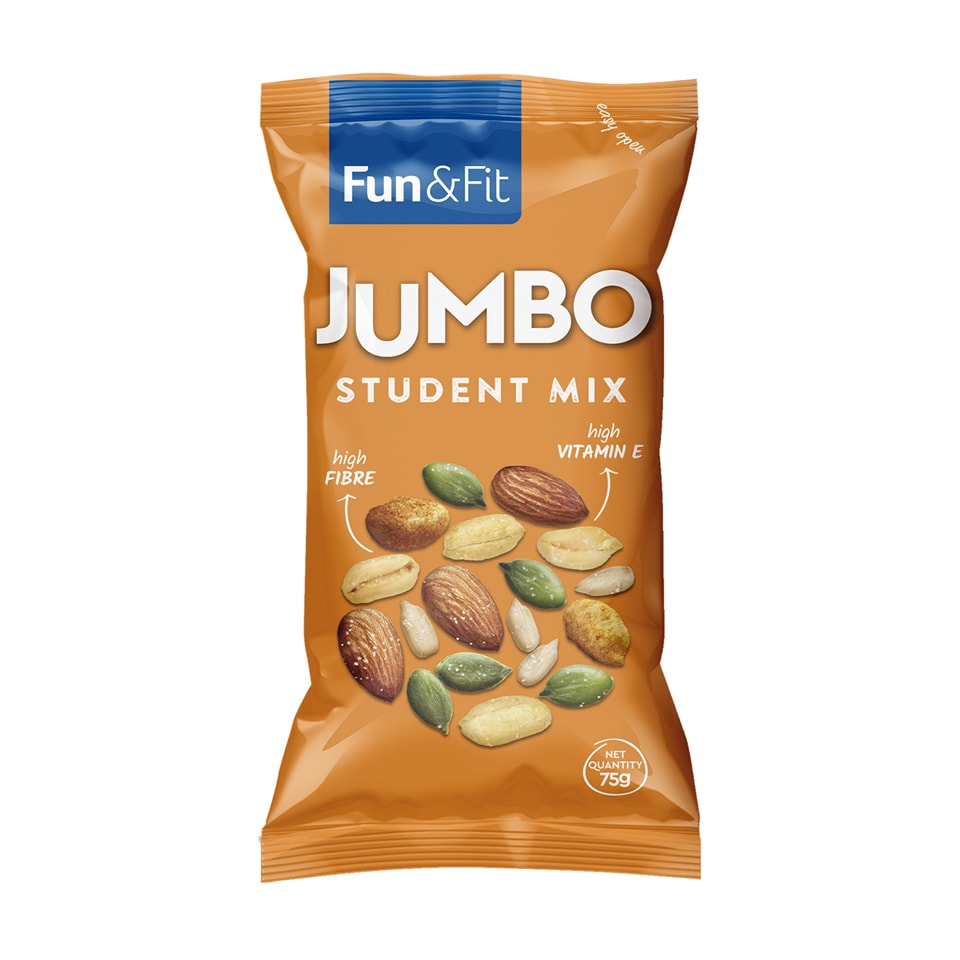 Fun&Fit | Studentski mix Jumbo 75g | Maxi