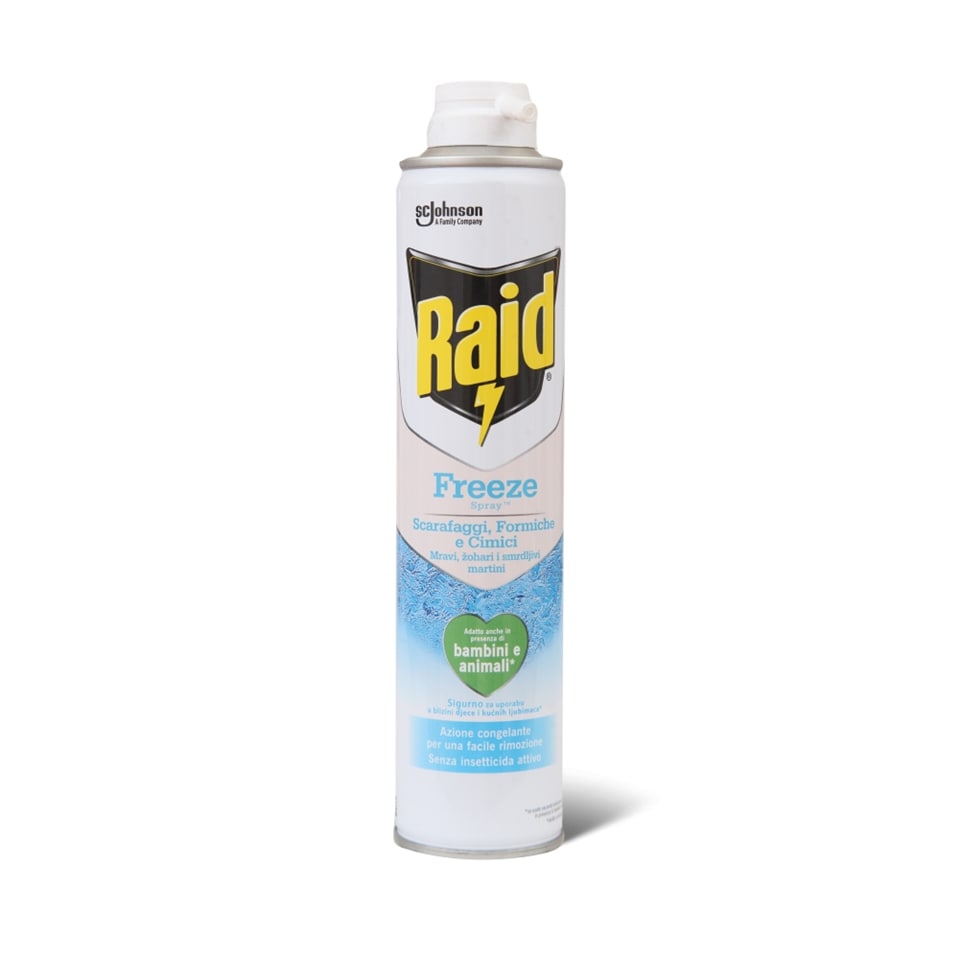 Raid | Insekticid sprej Freeze Raid 350ml | Maxi