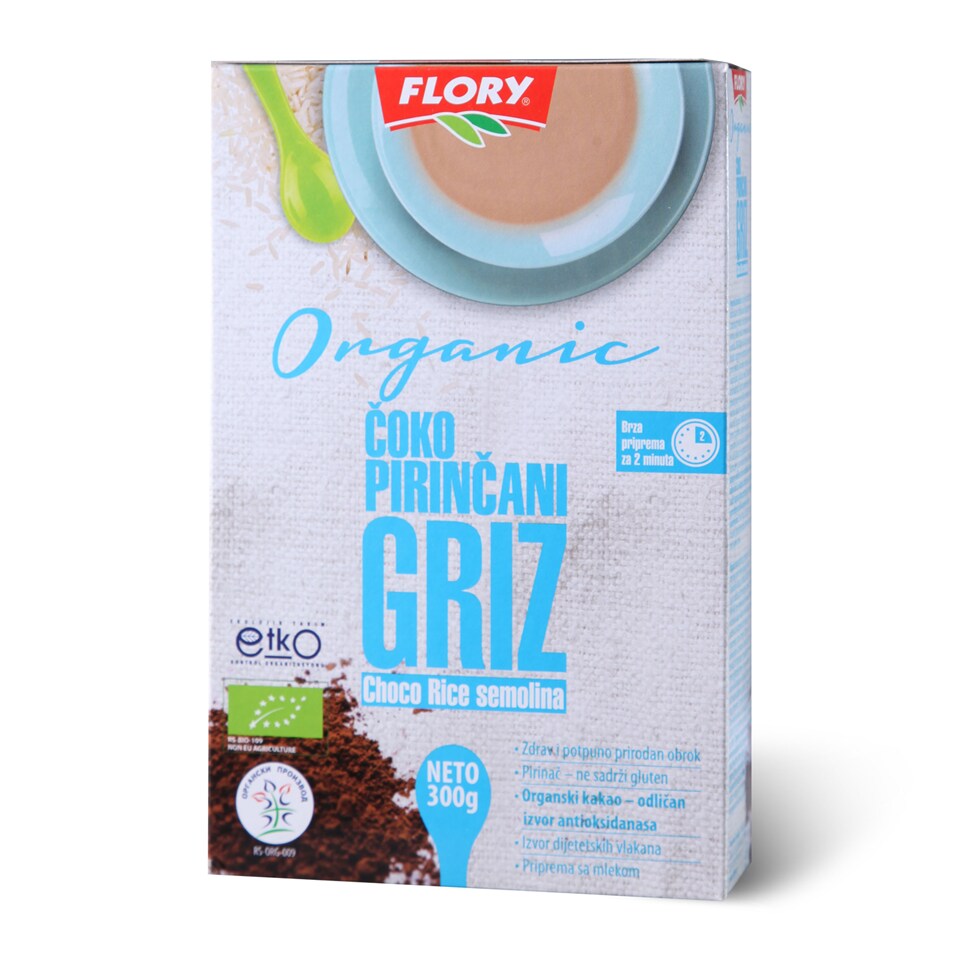 Flory | Pirincani griz coko Organic Flory 300g | Maxi
