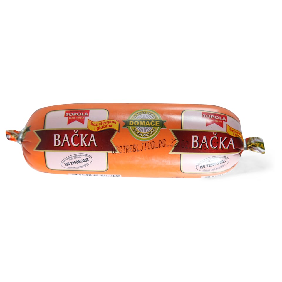 Topola | Backa kobasica Topola 320g | Maxi