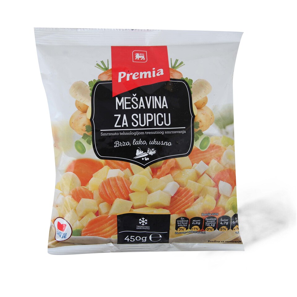 Premia | Smrznuta mesavina za supicu Premia 450g | Maxi