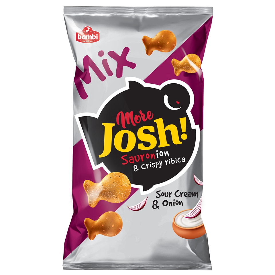 Josh | Mix Ribice Sour cream &onion Josh 300g | Maxi