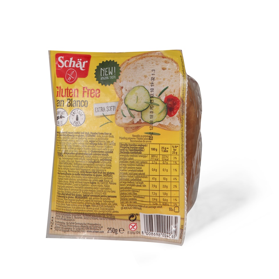 Schar | Hleb Pan Blanco Schar 250g | Maxi