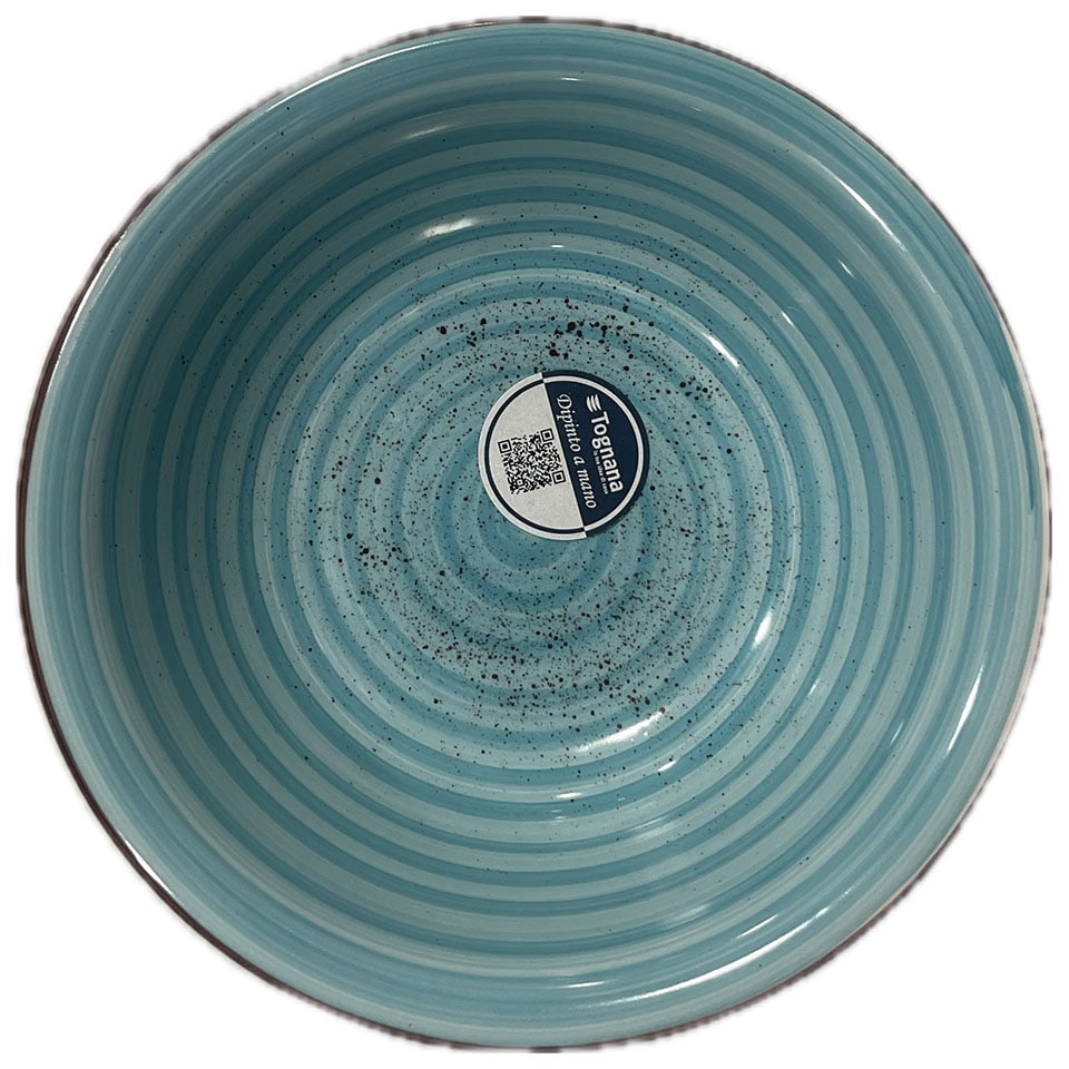 TOGNANA PORCELLANE SPA | Duboki tanjir 21cm Louise Turchese 20859 | Maxi