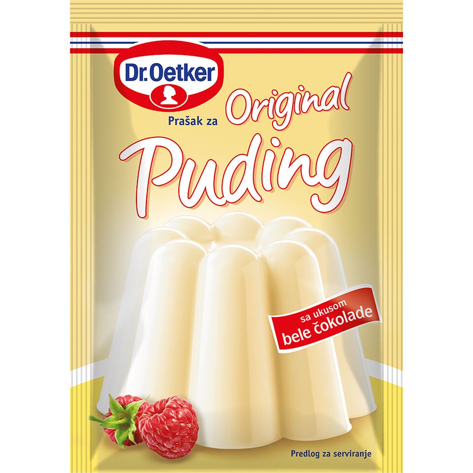 Dr Oetker | Puding bela cokolada Dr.Oetker 38g | Maxi
