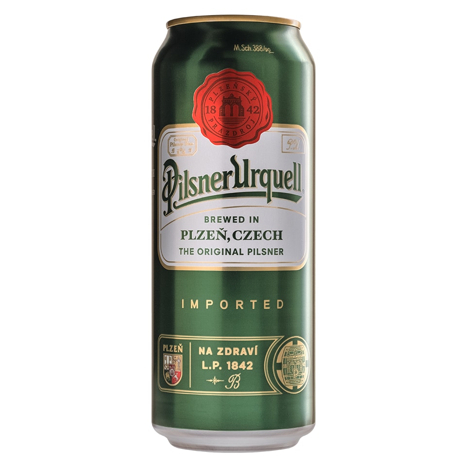 Pilsner Urquell | Pivo Pilsner Urquell limenka 0.5l | Maxi