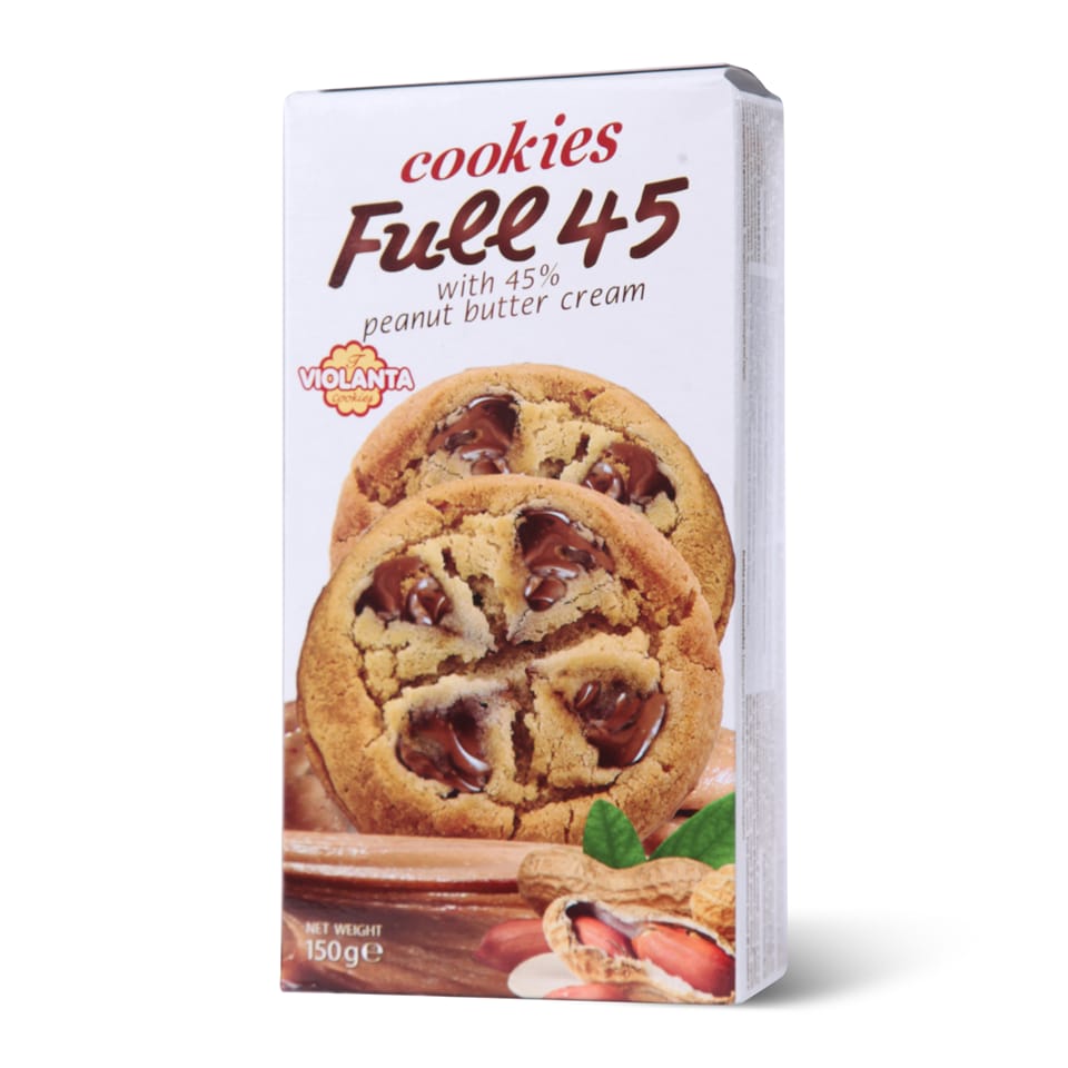 Posebna ponuda | Keks Full 45% Kikiriki puter 150g | Maxi